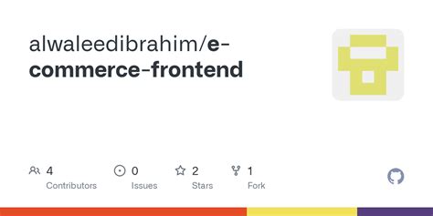 Github Alwaleedibrahime Commerce Frontend