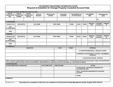 Form Nih 2798 Fill Out Sign Online And Download Fillable Pdf