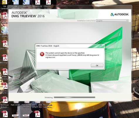 Solved Trueview Initializing Error Autodesk Community