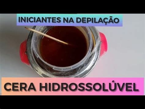 Dúvidas Sobre A Cera Hidrossolúvel Youtube