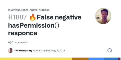 🔥false negative haspermission responce · issue 1887 · invertase