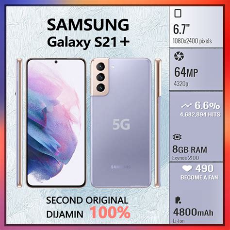Jual Samsung Galaxy S G Samsung S Plus G Gb Gb Second Mulus Shopee Indonesia