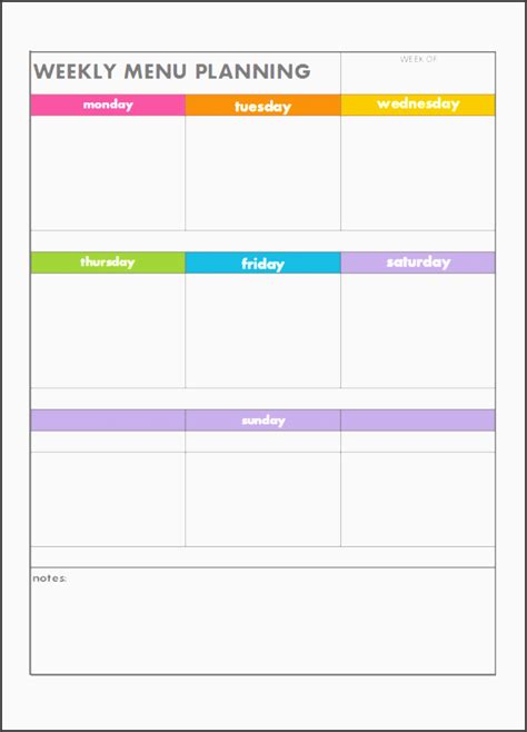 Printable Weekly Meal Planner Editable Pdf Max Otis Designs Free