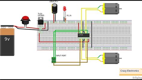 How To Make L239d Motor Driver Ic How To Wark L293d Motor Driver Ic