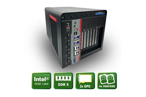 Szybki Komputer Przemysłowy Z Mikroprocesorem Intel Alder Lake S 12 Generacji