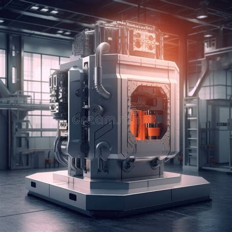 The Cnc Machine Of The Future Stock Illustration Illustration Of Automation Digital 281756641