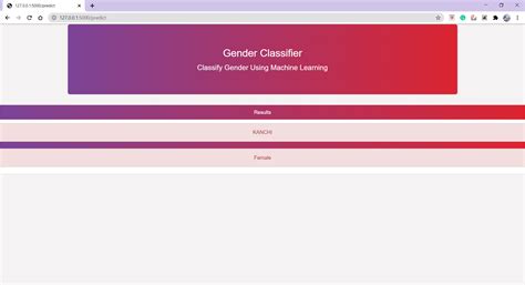 Github Kanchitankgender Classification Web App Using Flask This