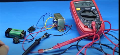 Transistors Why Is The Ac Voltmeter Showing Zero Volts In This Inverter Electrical