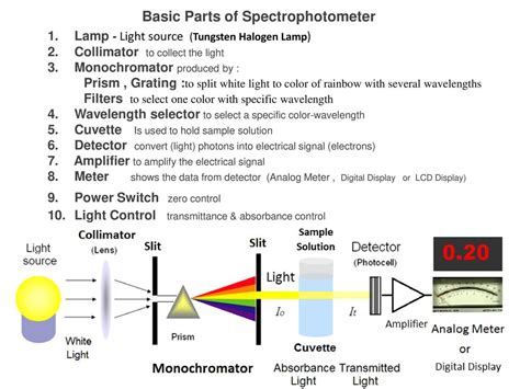What Are The Main Components Of A Spectrophotometer At Wayne Tisdale Blog