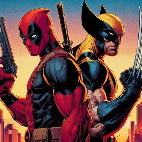 Wolverine And Deadpool By Youraiart On Deviantart