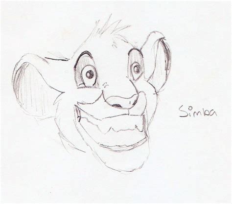 Simba Smiling By Djchocokay On Deviantart