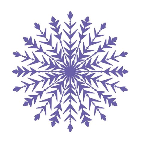 Premium Vector Elegant Snowflake Vector Design Element