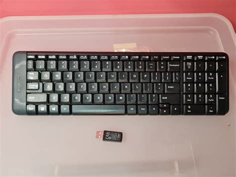Logitech Wireless Keyboard K220 Computers And Tech Parts And Accessories