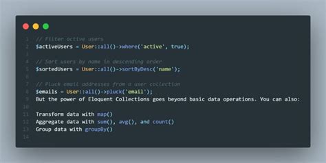 Laraveleloquent Dataprocessing Databasemanagement Webdevelopment Laravel