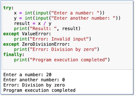 Exception Handling All You Need For Cbse Class Xii And Xi Cs