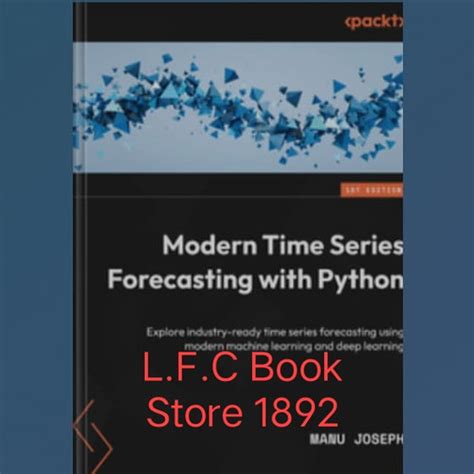 jual buku modern time series forecasting with python jakarta barat