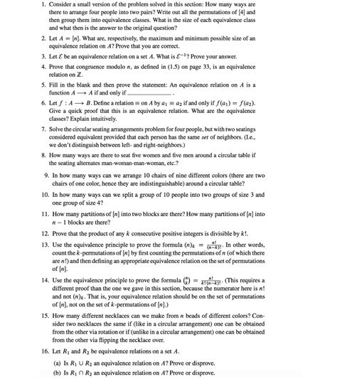 Solved 1 Consider A Small Version Of The Problem Solved In