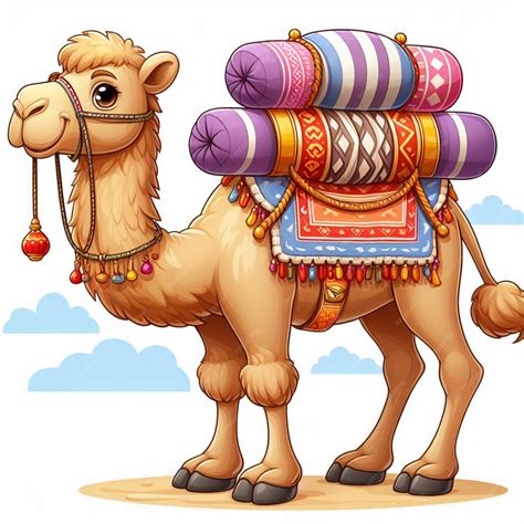 Camel Vector Clipart Camel Clipart Camel Drawing Clipart Premium Ai