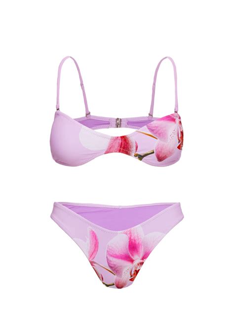 Ocean Air Bikini Top Pink Orchid Princess Polly