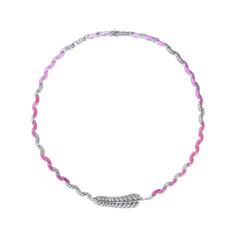 “basak” Diamond Pink Necklace Basak Baykal