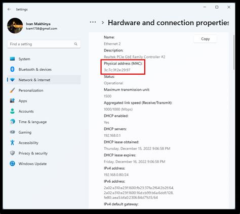 Command To Find Mac Address On Windows Tab Tv