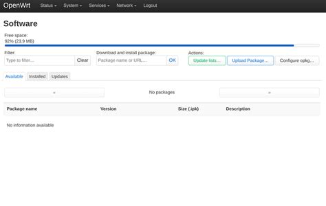 Opkg Update Failed With Code 7 On Linksys EA7500v2 Installing And Using OpenWrt OpenWrt Forum