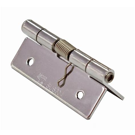 Butt Hinge Spring Loaded Stainless Steel 304 Self Closing As As 0840