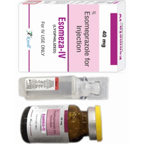 Esomeprazole 40 Mg Injection Vial 10ml At ₹ 400vial In Nagpur Id
