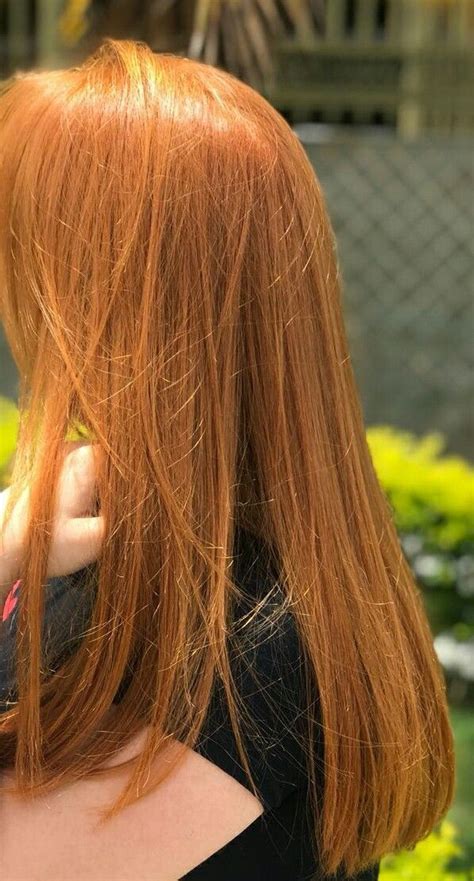 Cabello Pelirrojo Natural Cabello Color Cobrizo Pelo Rubio Cobrizo