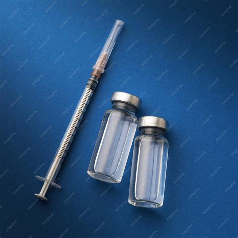 Premium Photo Disposable Syringe And Solution For Injection In
