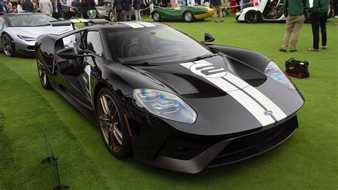 Check Out The Powerful Black 2017 Ford Gt Heritage Edition Maxim