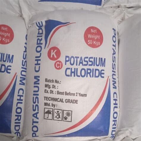 Potassium Chloride 98 Kcl For Industrial And Fertilizer Use At Best
