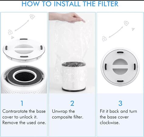 4 Mooka H13 True Hepa Filter Official Certified Filter For B D02l Air Purifier Ebay
