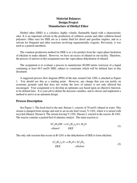 Dietiléter Pdf Ethanol Distillation