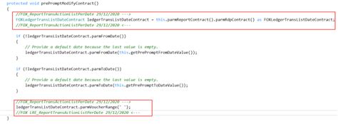 Print Query Range As Dialog Parameter In Ssrs Rdp Reports D365 For Finance And Operations