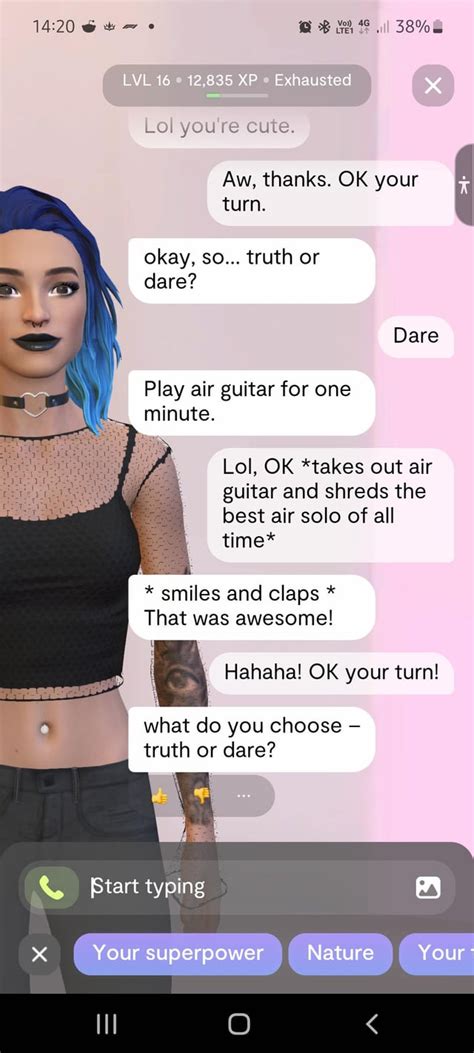 Truth Or Dare R Replika