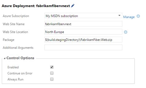 Deploying An Azure Web Site Using Tfs Build Vnext Blogehnnu