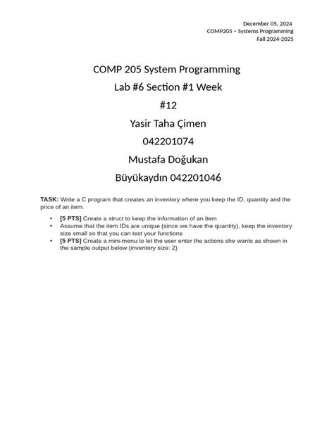 Lab6section1yeni Pdf
