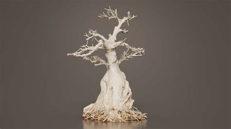 Dead Bonsai Tree 7 3d Model By Polygonal Miniatures