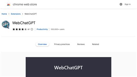 Web ChatGPT