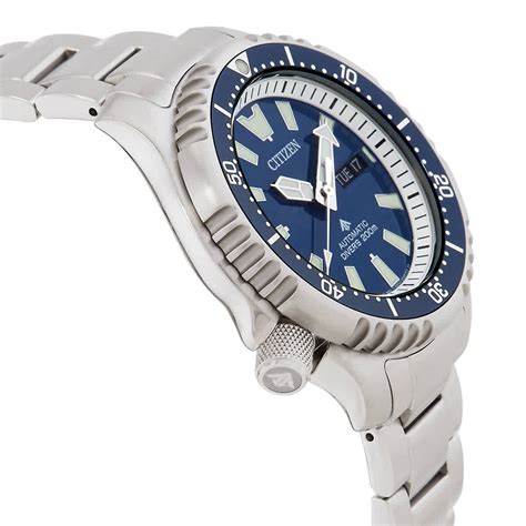 Citizen Promaster Automatic Marine Blue Dial Mens Watch Ny0161 63l Citizen
