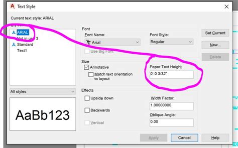 solved inability to modify text height within leader and dim commands