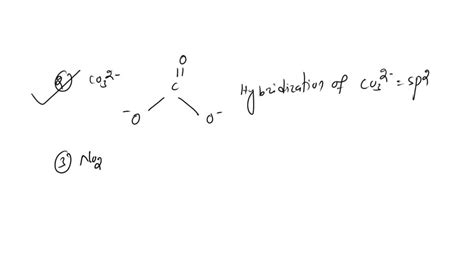 Solved For Which Of The Following Molecules And Ions Does The Central Atom Have Sp2