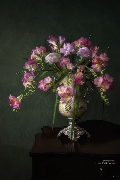 Натюрморт с букетом цветов Автор Приходько Ирина Натюрморт Букет цветов Букет