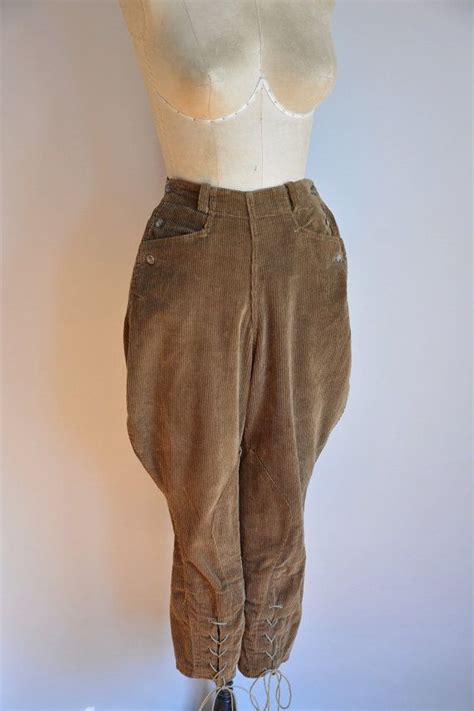 40s Fox Trot Jodhpurs Vintage 1940s Jodhpurs 40s Corduroy Etsy Jodhpur Pants Corduroy