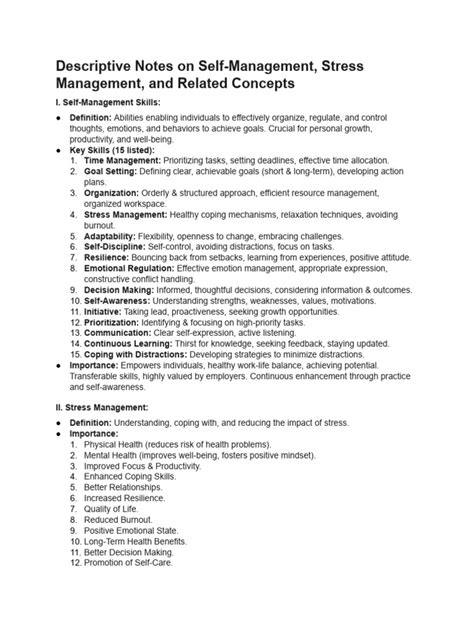 Create Descriptive Notes Of Following Passage S Pdf