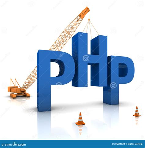 Php Coding Stock Illustration Illustration Of Generated 27224634