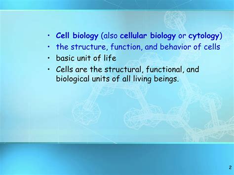 Basic Structure Of Typical Animal Cell And Types Ppt