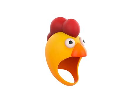 Prop216 Chicken Hat 3d Model Cgtrader
