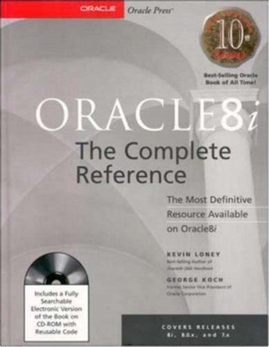 oracle8i the complete reference book cd rom package oracle press